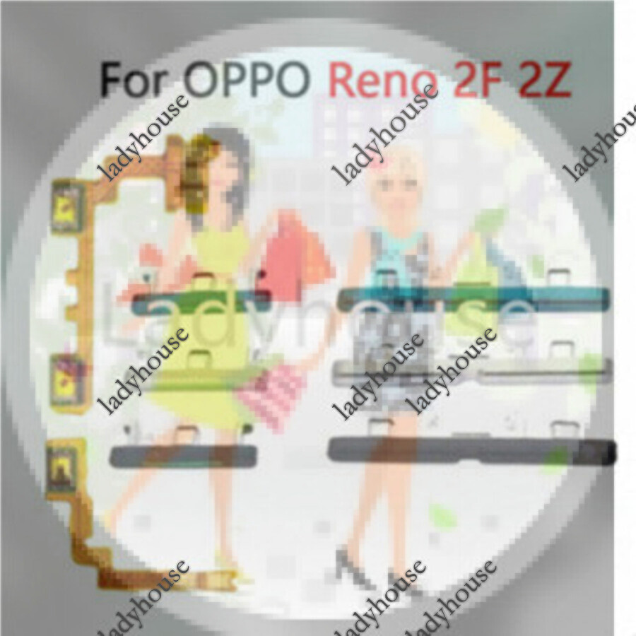 ปุ่มเปิดปิดสําหรับ OPPO Reno 2F 2Z CPH1989 ปุ่มเปิด/ปิดปุ่มควบคุมระดับ ...