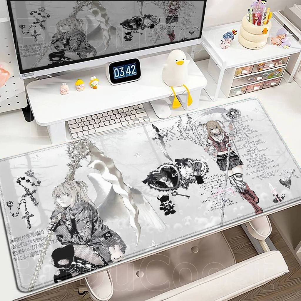 ใหม่ Misa Amane Light Yagami เสื่อโต๊ะ Death Note อะนิเมะ Mousepad ...