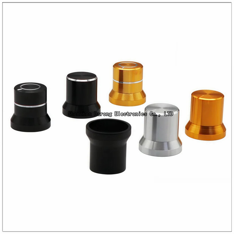 1515 หมวกอลูมิเนียมอัลลอยด์รูปหมวก, Potentiometer/Encoder ปรับ Caps ...