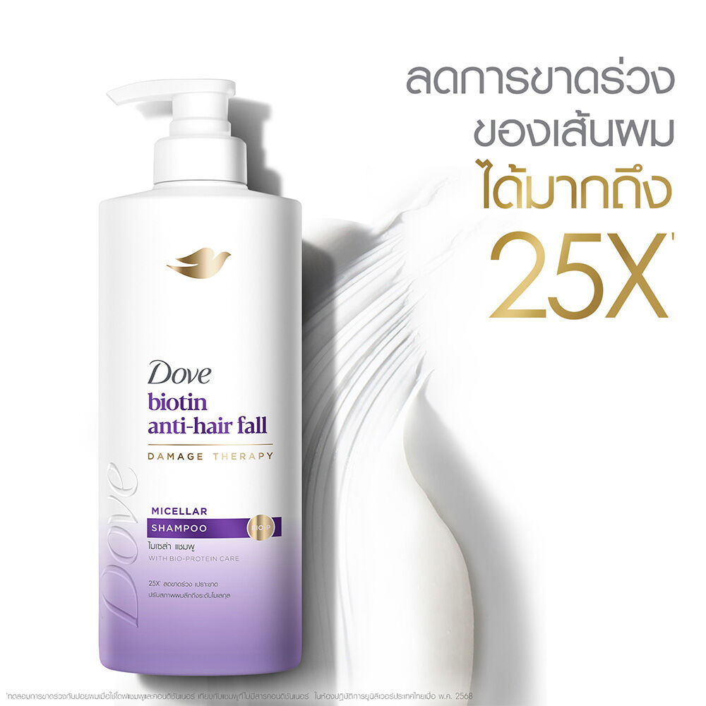 Dove Micellar Shampoo โดฟ แชมพูไมเซล่า 380ml (Collagen Volume ...
