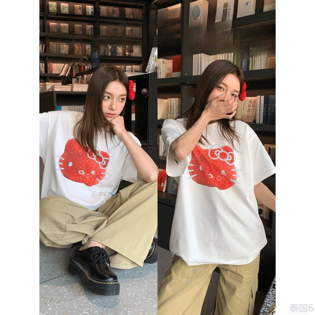 COD (จัดส่งในกรุงเทพฯ) MAO Shop เสื้อยืด เสื้อทรงซ้อ ผ้านิ่ม สาวอวบใส่สวยเป๊ะ โอเวอร์ไซส์ แฟชั ...