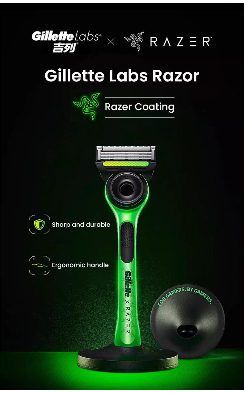 ชุดมีดโกน Gillette & Razer Co-branded Labs Series | Shopee Thailand