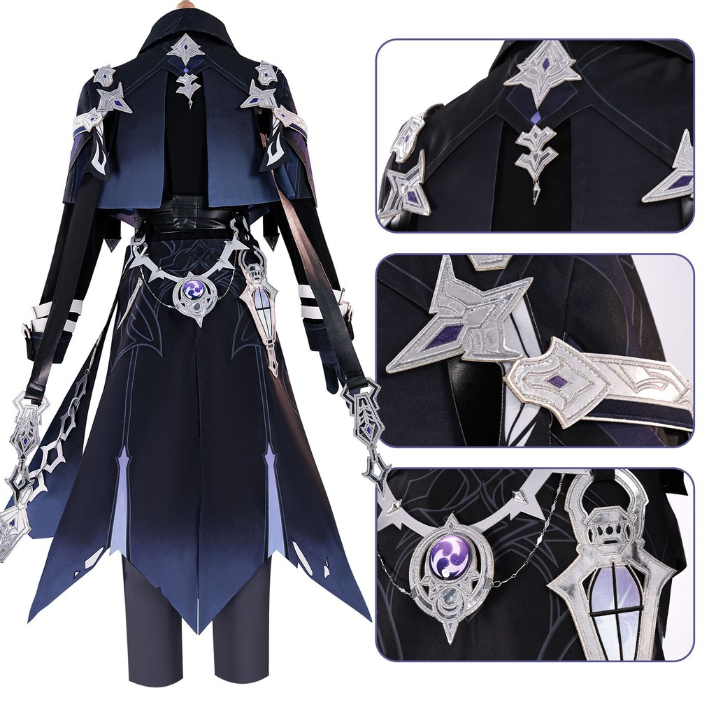Genshin Impact Kyryll Chudomirovich Flins Cosplay Costume ชุดคอสเพลย์ ...