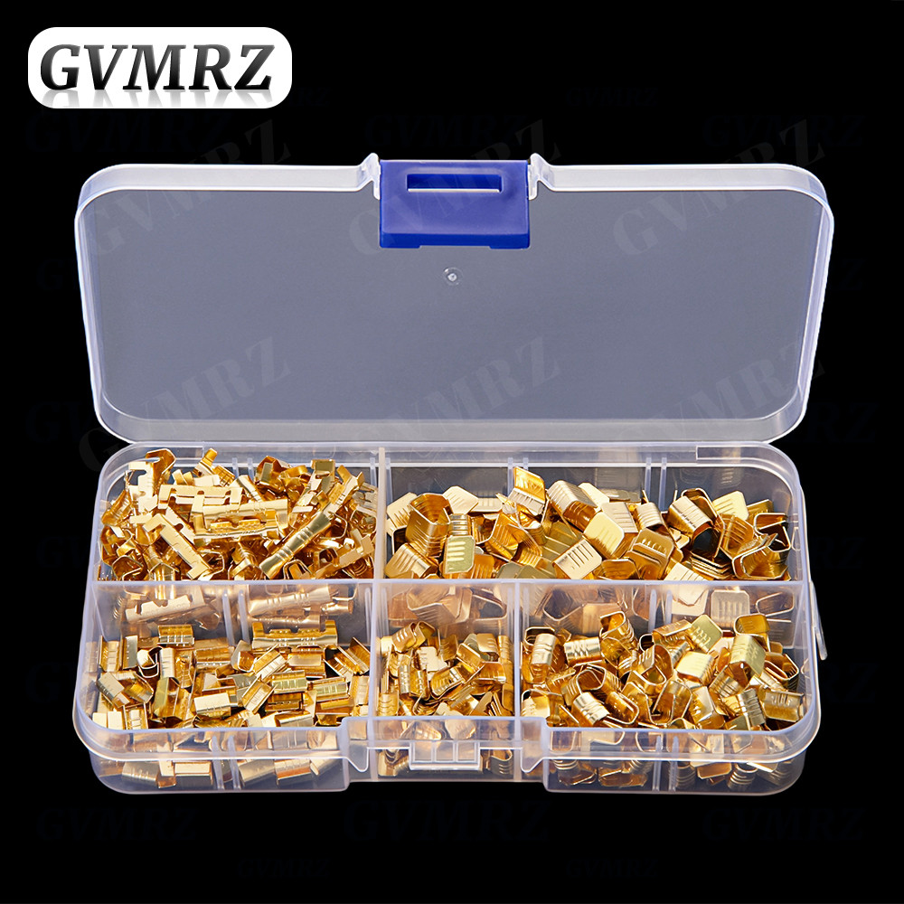 500PCS Docking Terminal U ประเภท Terminal Tab kit กล่อง 5 ขนาด 0.3 ถึง ...