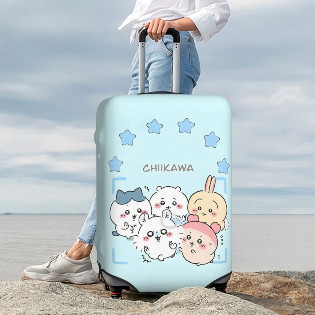 Chiikawa ผ้าคลุมกระเป๋าเดินทาง ผ้าสแปนเด็กซ์ แบบยืดหยุ่น ยืดหยุ่น ...