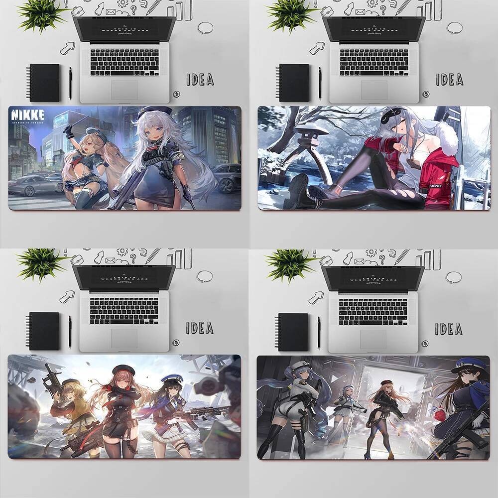 Anime Goddess of Victory Nikke Gaming Mouse Pad แผ่นรองเมาส์ขนาดใหญ่ PC ...