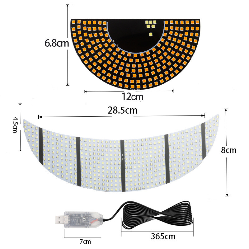 รถ Devils Eye Light RGB Dynamic Demon Eye ไฟตกแต่ง Led Display Decor ...