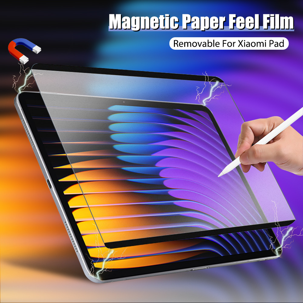 กระดาษแม่เหล็กเช่นป้องกันหน้าจอสําหรับ Xiaomi Pad MIni 8.8 นิ้ว Mi Pad8 8 Pro2025 Pad 7 7Pro ...