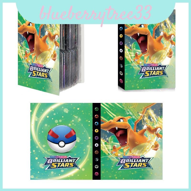 ทนทาน Trading Pokémon Card Album Collection Book 120 Pockets With ...