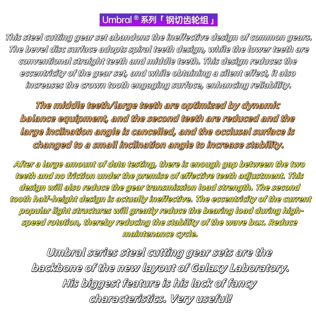 STARIVER UMBRAL CNC 42CR Ultra-Silent Steel Cut Motorcycle 16 ชุดเกียร์ ...