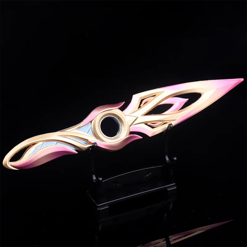 21cm Valorant Mystbloom Kunai Rotatable Champion Kunai Metal Model Game ...