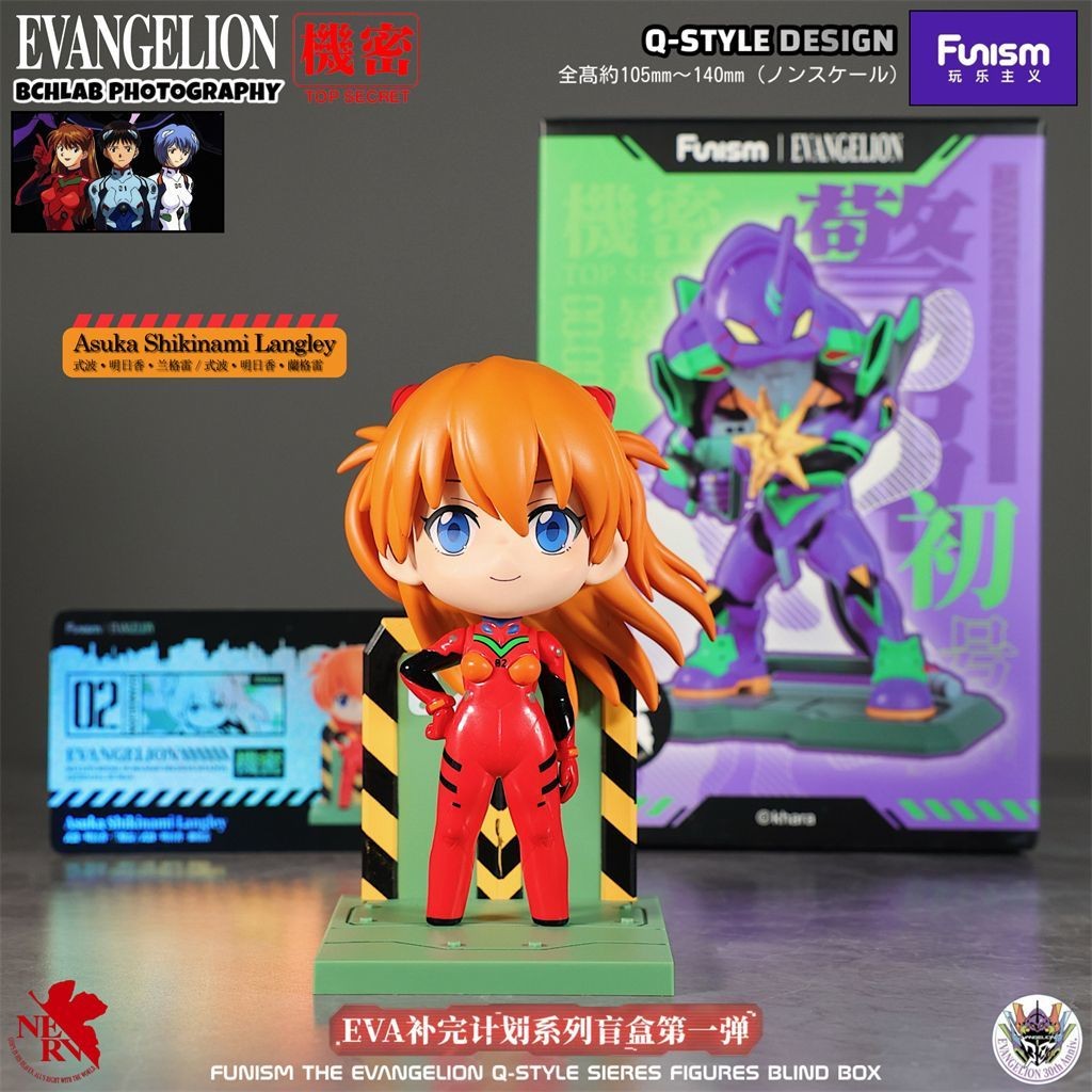 ของแท้ EVA Complete Plan Series Mystery Box Evangelion รูปเดสก์ท็อปตก ...