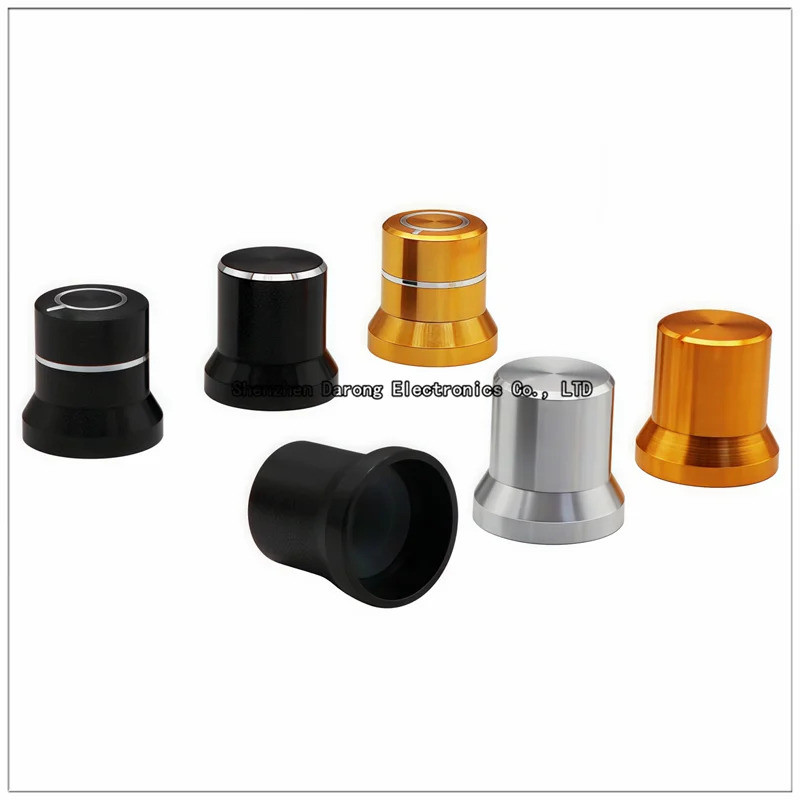 1515 หมวกอลูมิเนียมอัลลอยด์รูปหมวก, Potentiometer/Encoder ปรับ Caps ...