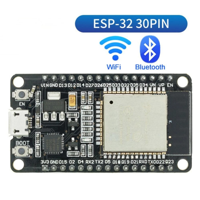 ESP32 NodeMCU ESP-WROOM-32 Wi-Fi and Bluetooth Module Dual Core Consumption | Shopee Thailand