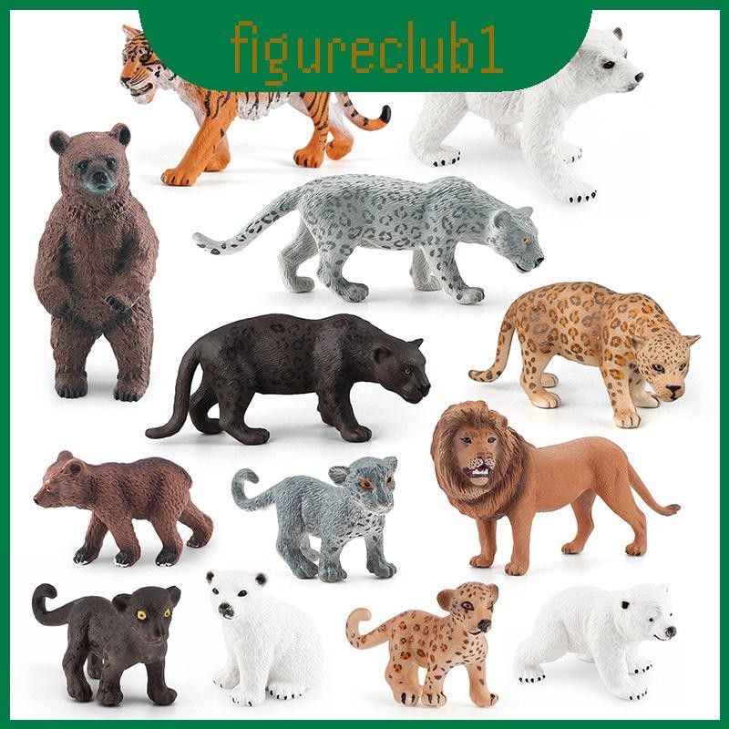 Animal Pvc Models Collection สําหรับตกแต่งธรรมชาติและแสดงการศึกษา ...