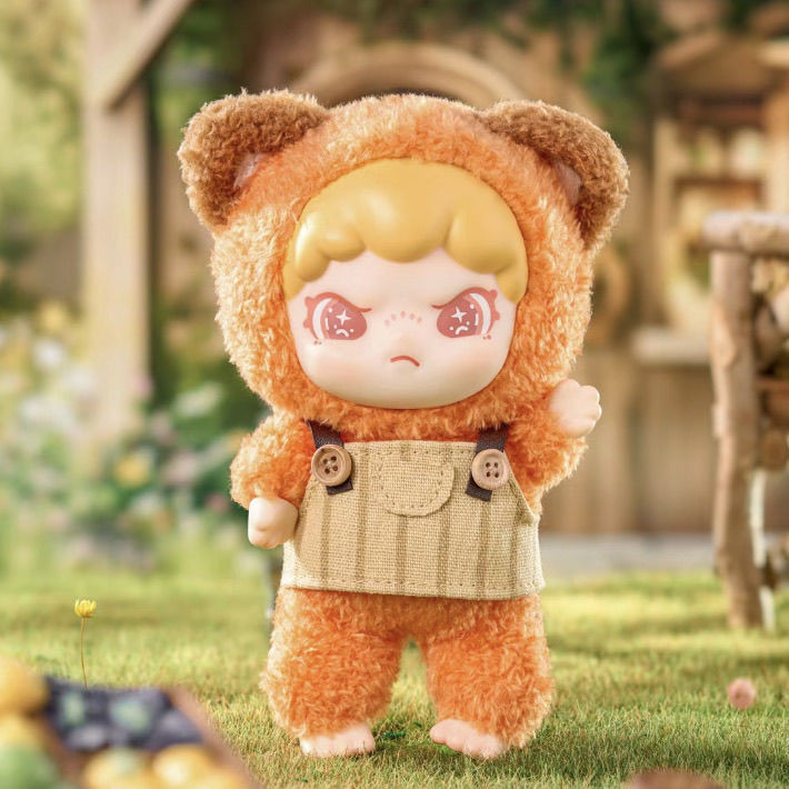 TNTSPACE DORA Furry Animal House Series ตุ๊กตาไวนิลจี้ตุ๊กตา ...