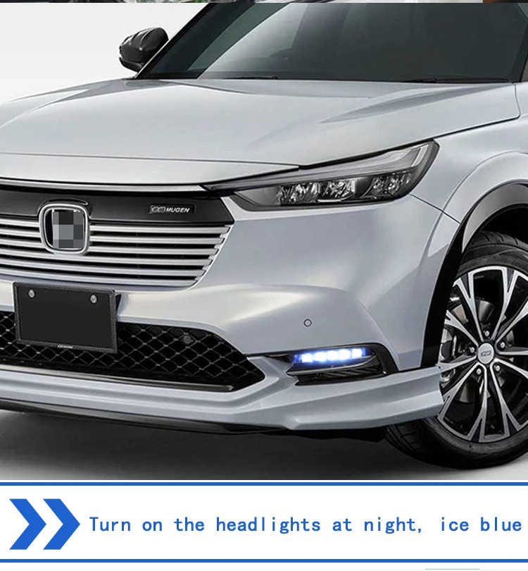 DRL สําหรับ Honda HRV HR-V Vezel 2022 2023 12V LED รถไฟวิ่งกลางวันหมอก ...