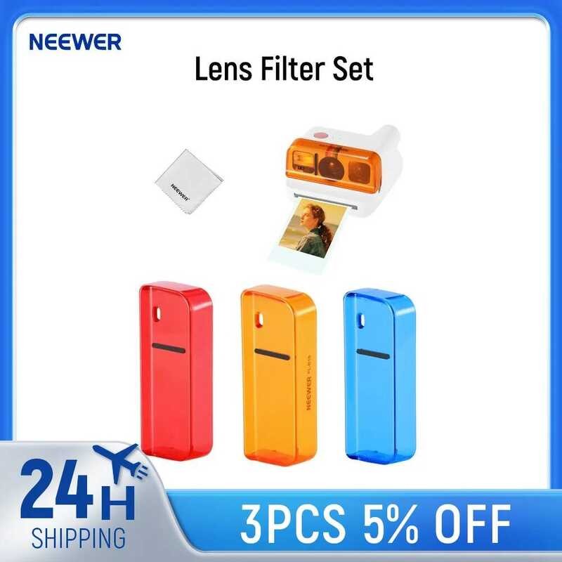 C NEEWER Lens Filter Set Compatible With Polaroid Go Camera 3 Pcs Snap ...