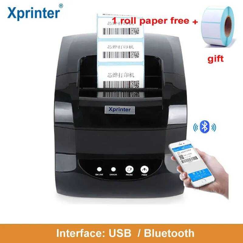 Xprinter Thermal 2 นิ้ว 3 นิ้ว Barcode/Sticker Printer Label/Receipt 2 ...