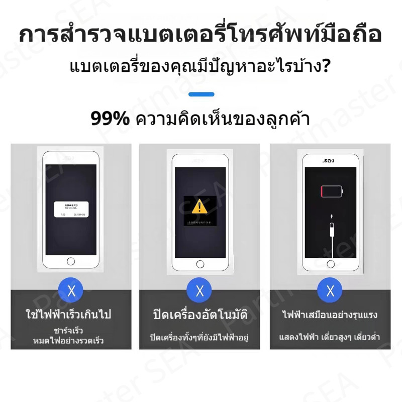 แบตเตอรี่ Battery Vivo V11i/1806/Y97/Z3 B-E8 3315mAh งานบริษัท คุณภาพ ...