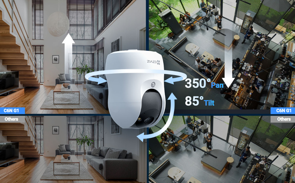 EZVIZ C6N G1 4K Next-Generation Pan & Tilt Wi-Fi Smart Home Indoor Camera กล้องวงจรปิดไร้สาย ...