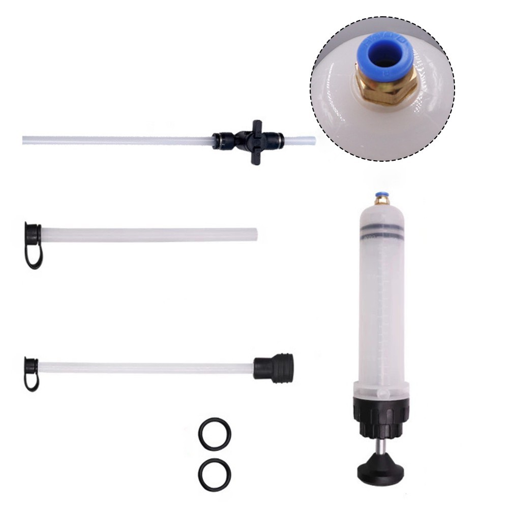 [CFO] 500CC Hand Pump Extractor vacuum Pump Tool Kit Oil Sucker สําหรับ ...
