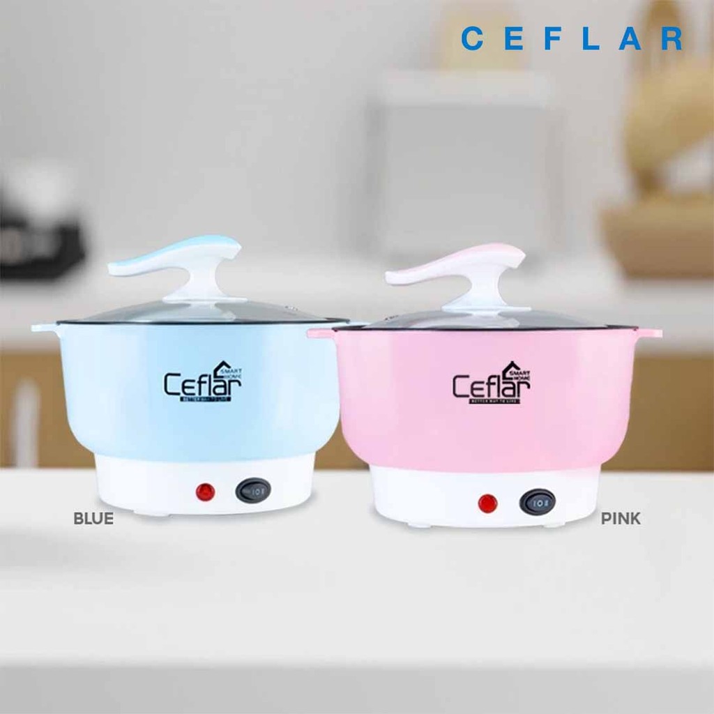 CEFLAR หม้อต้มไฟฟ้าอเนกประสงค์ 800W CSH-09 ประหยัดไฟ ใช้งานง่าย ทำอาหาร ...