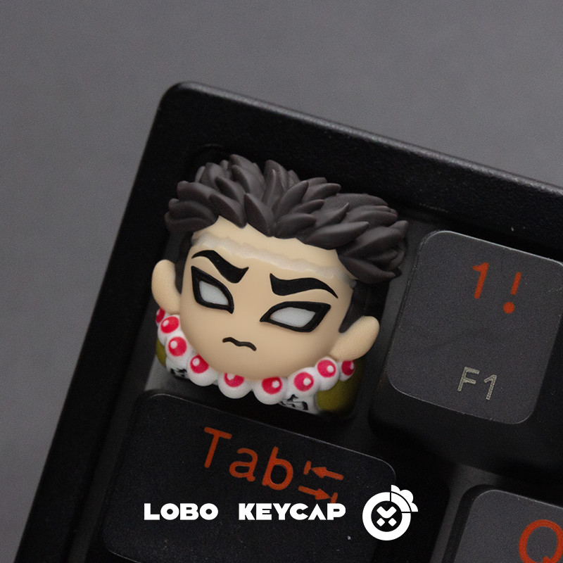 Top1 Top12-Demon Slayer Keycap Kamado Tanjiro ส่วนบุคคล Keycap รุ่น q ...