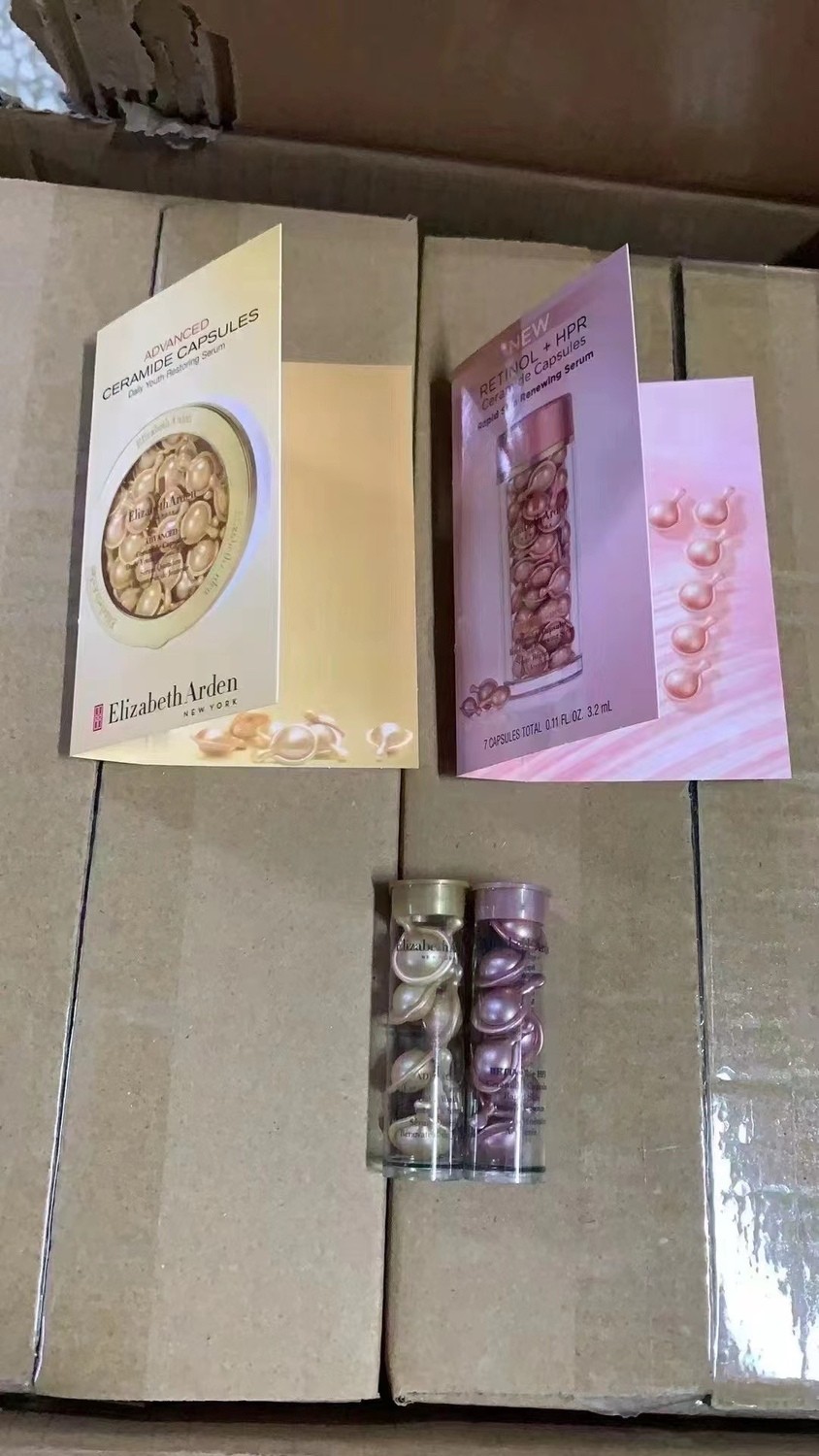 2025 แฟชั่น Special/28 Elizabeth Arden Powder Gum Sample 7 แคปซูล 3.2ml ...