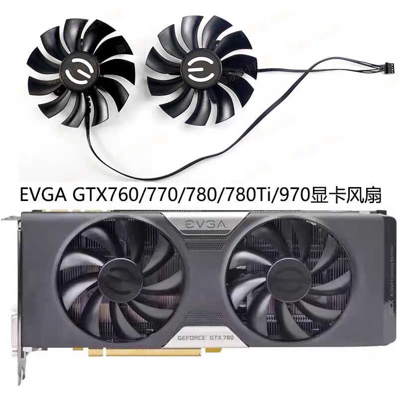 EVGA GTX760/770/780/780Ti/970 ACX ผ้าการ์ดเสื้อผ้าติดตั้งติดตั้ง ...
