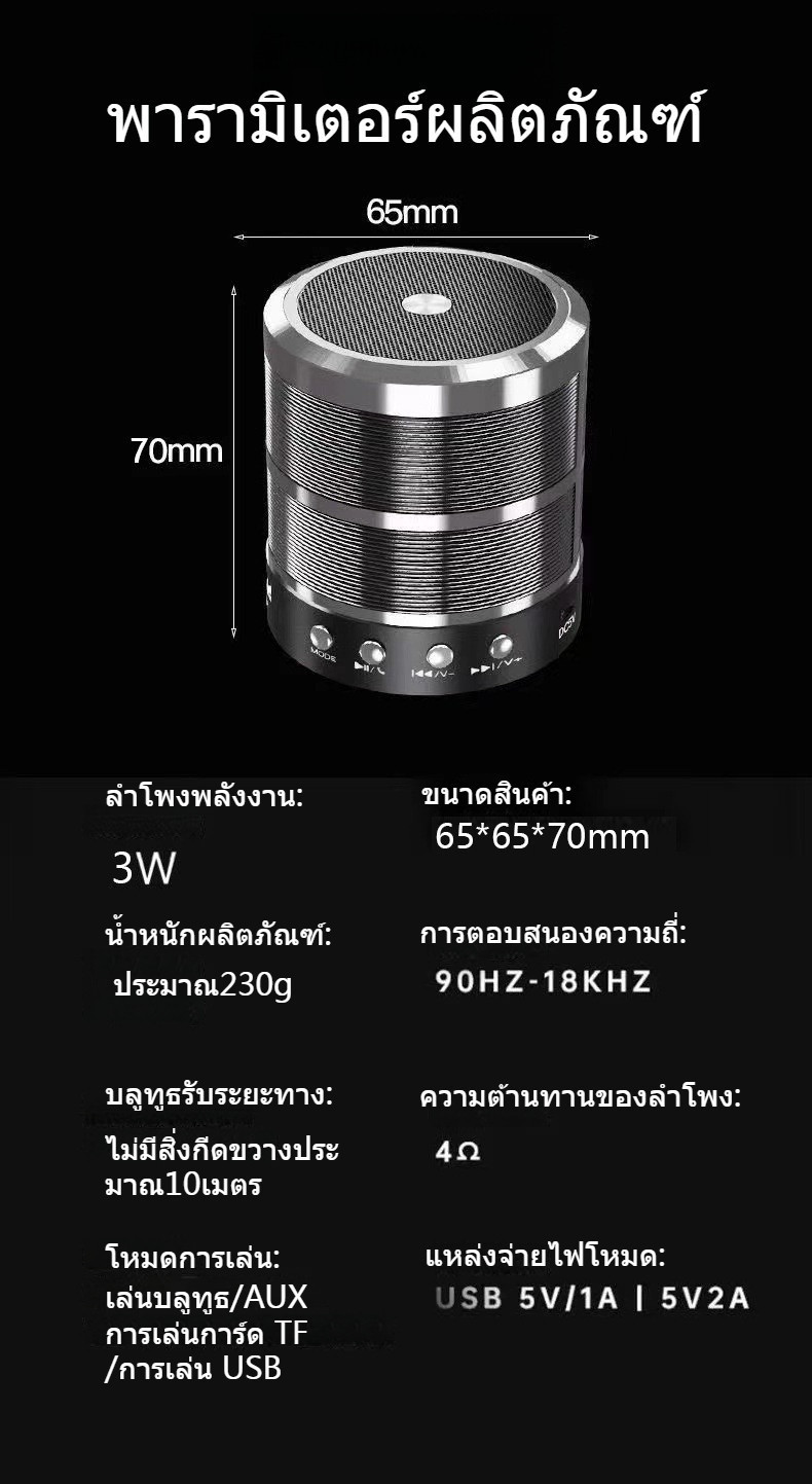 โพงบลูทูธลำโพงบลูทูธ 5.0 ลำโพงบลูทูธไร้สายเสียงดีเบสหนักง่ายต่อการพกพา ...