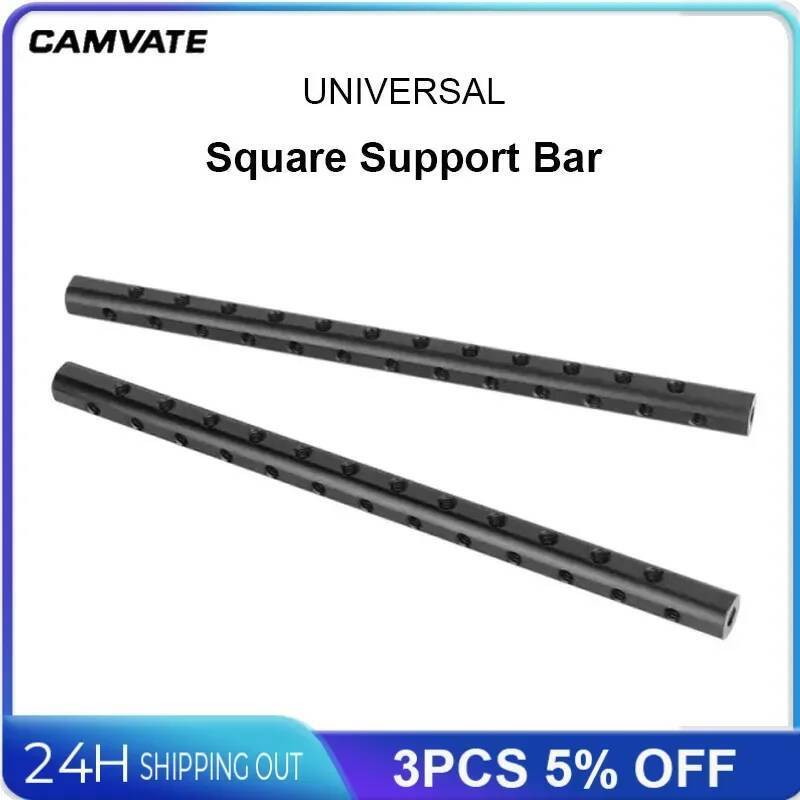 TC CAMVATE คู่กล้อง Square Support Bar 1/4 "-20 อุปกรณ์เสริม Threads ...