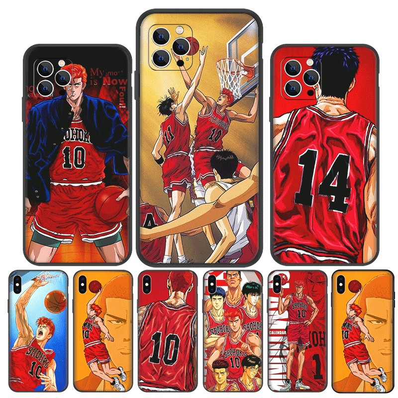 การ์ตูน Slam Dunk Master สําหรับ iPhone 14 15 16 Pro Plus Max เคส ...