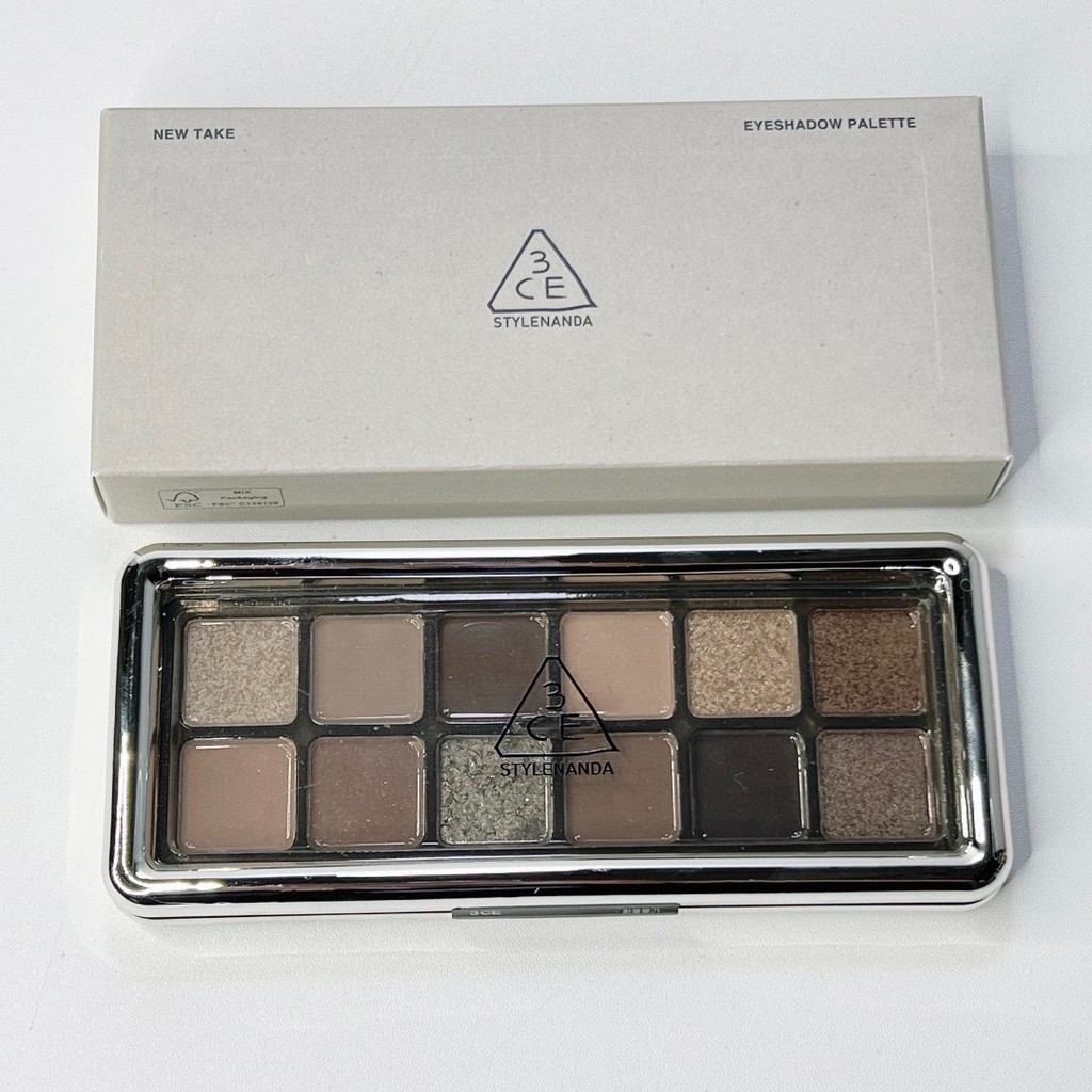 Hot Style 50 3ce 12 สี眼影盘色号:raw Nuetrals#,กรองชั่วคราว#,motion Frame#,pink Journey#,quiet Brown ...