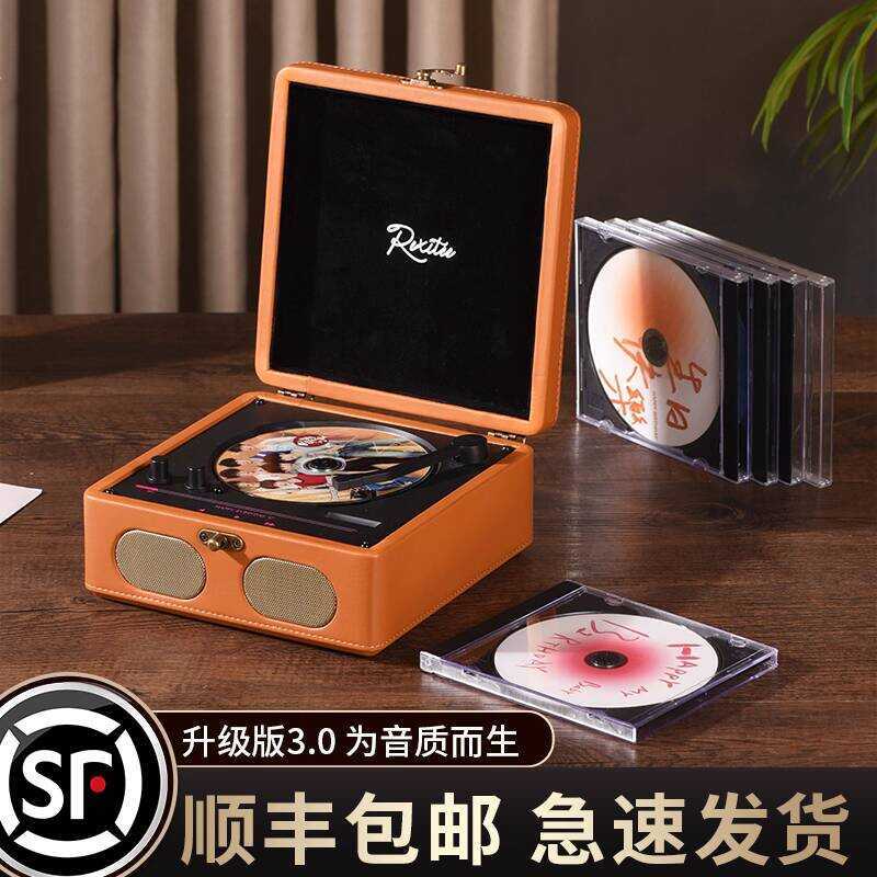 Rexitee cd Player เครื่องเล่นเพลง Y9 Vinyl cd English cd cd รุ่นชาร์จ ...
