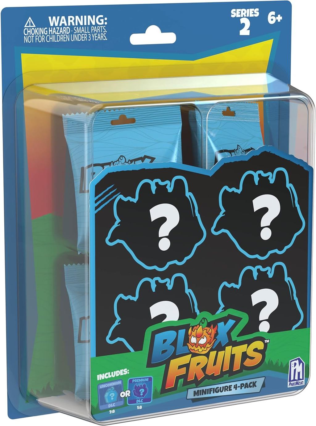 PatMojo Blox Fruits Games: Roblox Mini Figure 4-Pack in Multicolor ...