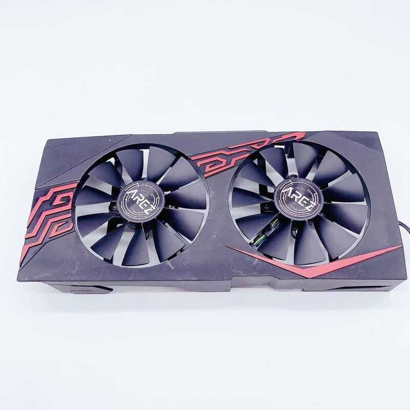 ASUS ASUS GTX1060 1070 RX570 Snow Leopard P106 กราฟิกการ์ดพัดลมคู่ ...