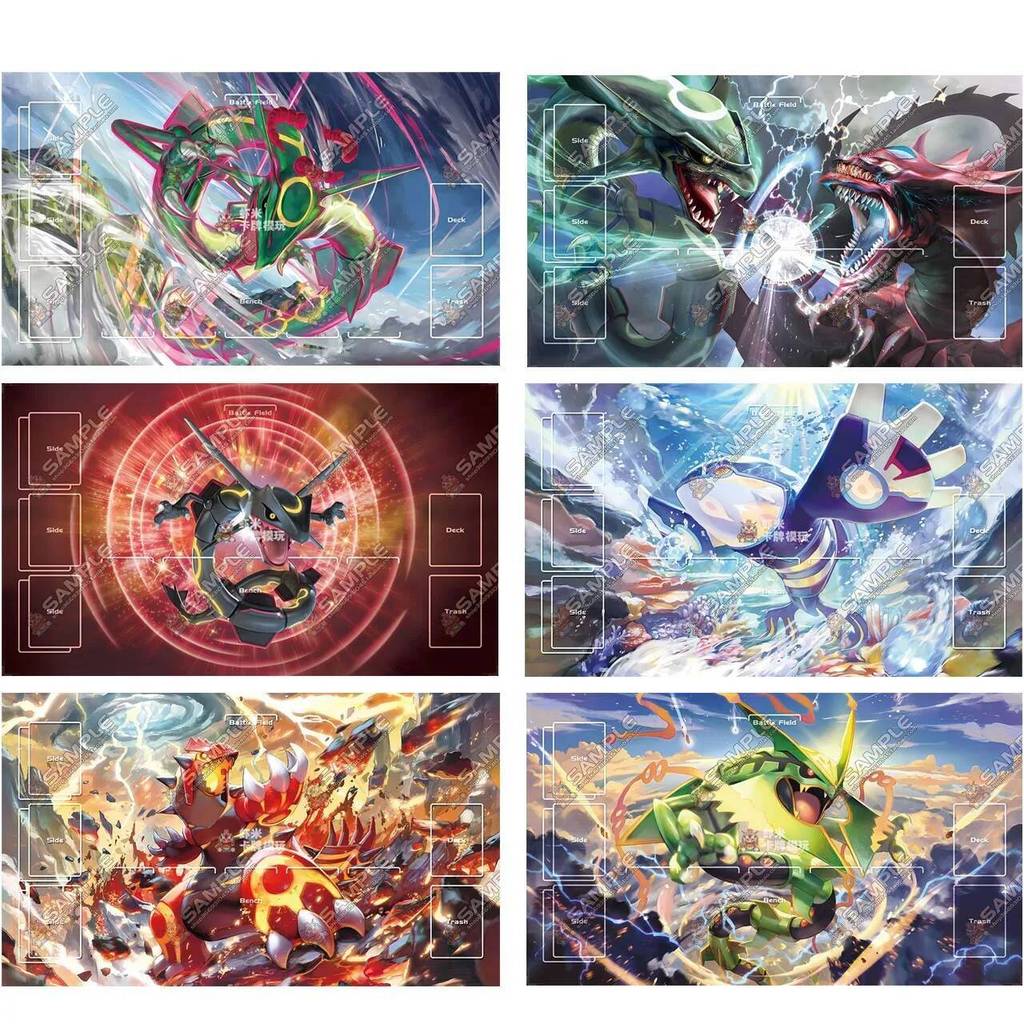 PTCG Super Ancient Series 60x35 ซม.ผู้เล่นเดี่ยวการ์ด Playmat อะนิเมะ ...