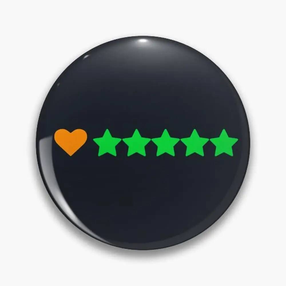 Letterboxd รีวิว 5 ดาว ปุ่มเข็มกลัด Pin เครื่องประดับอุปกรณ์เสริม ปรับ ...