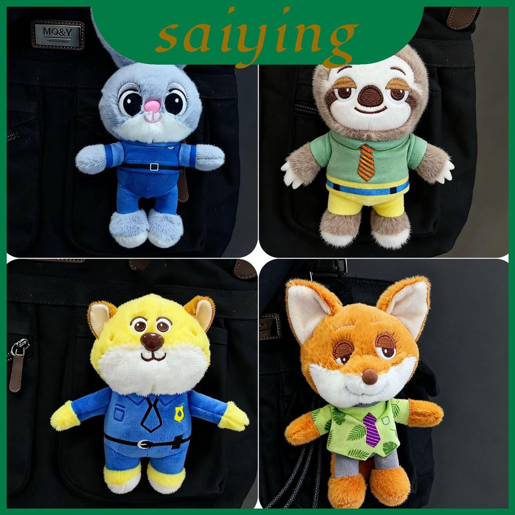 Judy น่ารัก Nick Sloth Sloth และ Benjamin พวงกุญแจตุ๊กตาสําหรับของขวัญ ...