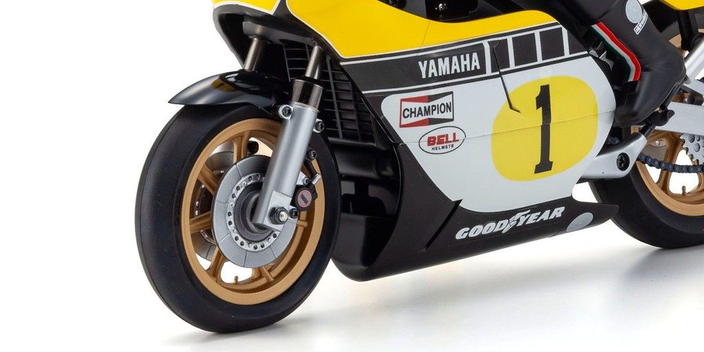 KYOSHO 1:8 Scale RC EP Motorcycles Hanging On Racer YAMAHA YZR500 1978 ...