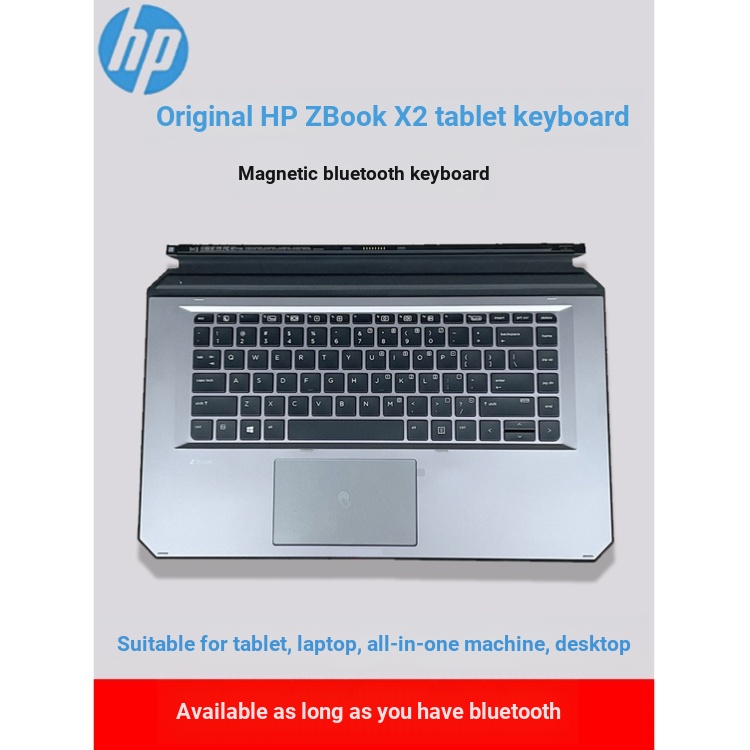 Hewlett-Packard คีย์บอร์ดบลูทูธ เสียงเงียบ สําหรับแท็บเล็ต Apple ipad ...