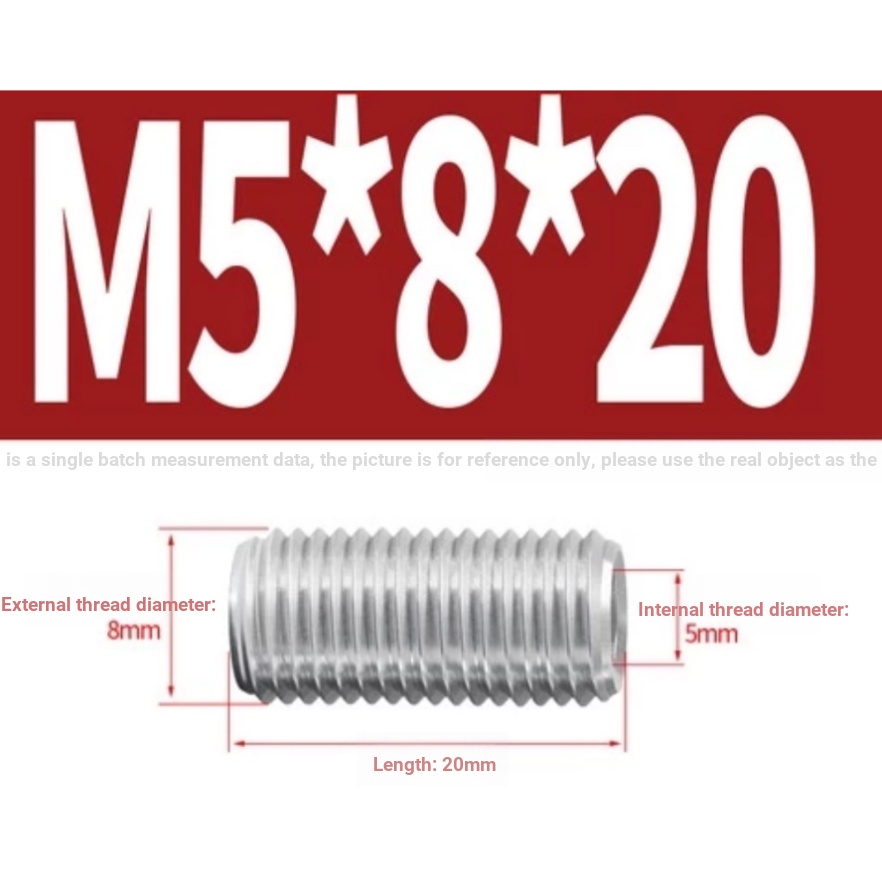 [To Be Offered] น็อตสกรูเกลียว สเตนเลส 304 M2 M3 M4 M5 M6 M8 M12 | Shopee Thailand