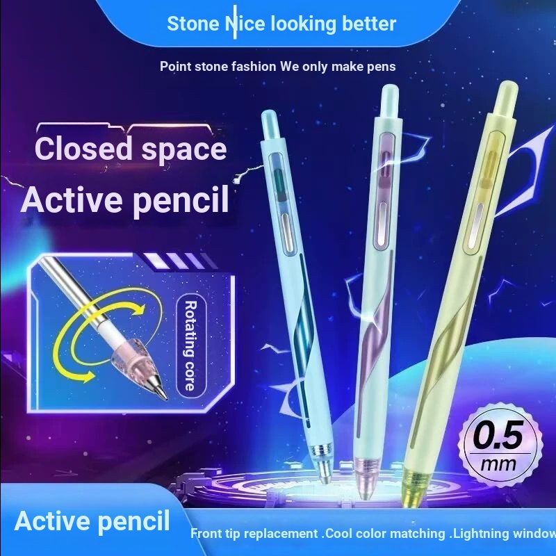 Point Stone Pen Lightning Time Capsule ดินสอกด Low Center of Gravity ...