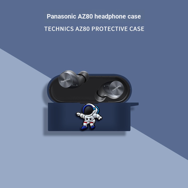 Panasonic EAH az80 เคสป้องกันชุดหูฟังบลูทูธไร้สายรวมทุกอย่างกันกระแทก ...