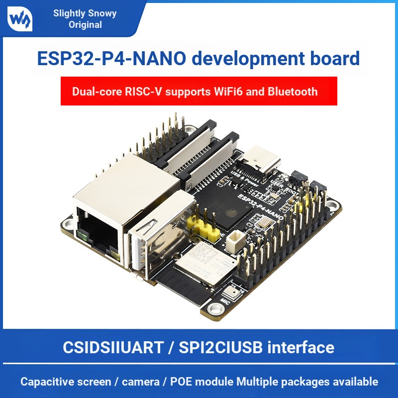 ESP32-P4-NANO บอร์ดพัฒนา Dual Core Plus Single Core RISC-V บอร์ดพัฒนา ...