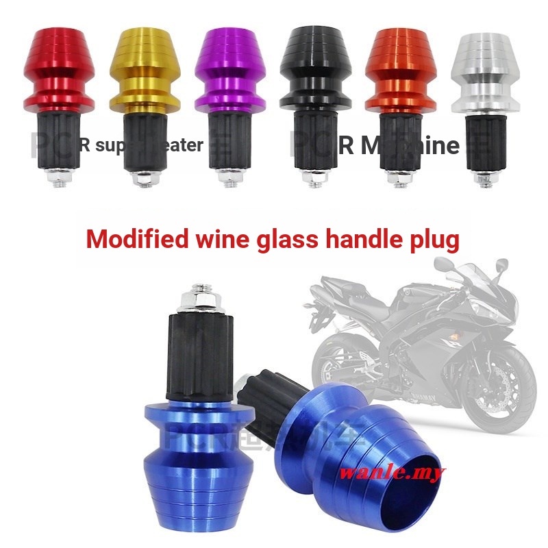 007moto อุปกรณ์ปลั๊กเสียบแฮนด์มือจับ CNC กันกระแทก สําหรับรถมอเตอร์ไซค์ไฟฟ้า | Shopee Thailand