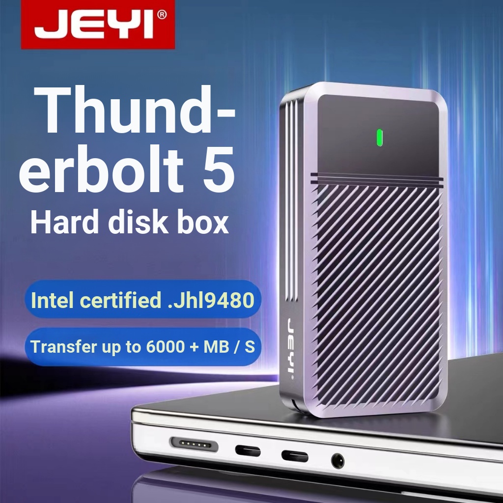 Thunderbolt 5 Hard Disk Box m2 Thunderbolt 4USB Solid NVMe Mobile Box ...