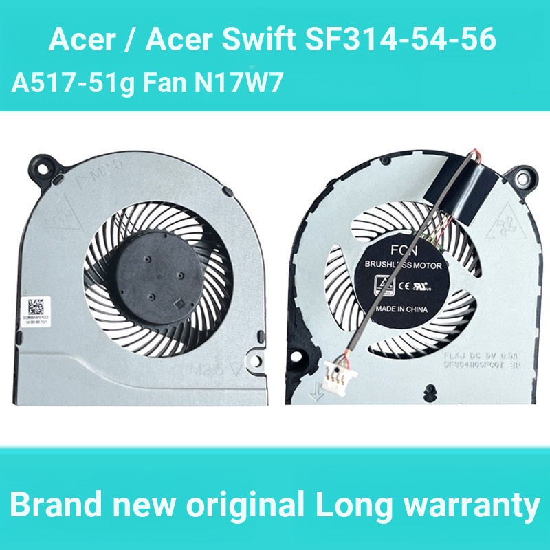 Acer/acer Swift SF314-54-56 A517-51G พัดลม N17W7 | Shopee Thailand