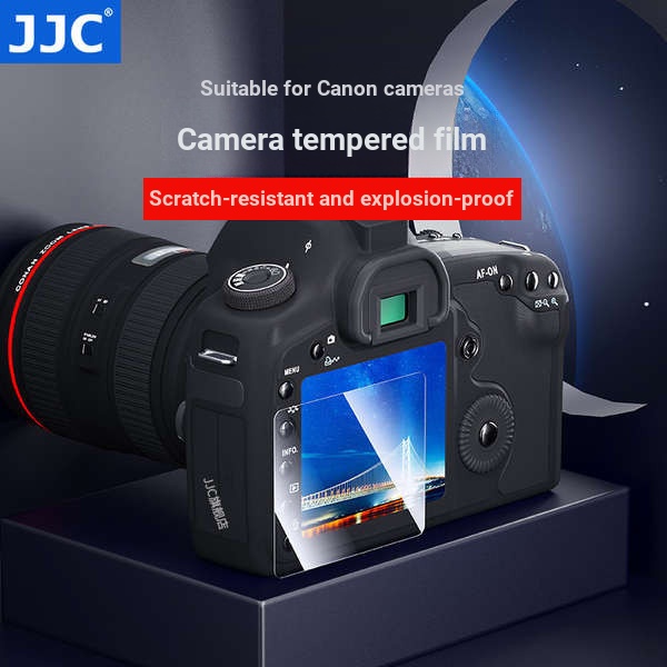 Jjc ฟิล์มกระจกนิรภัยกันรอยหน้าจอกล้อง SLR สําหรับ Canon R50 R62 R8 R10 R7 R100 RP R5 R6 R5C R3 ...